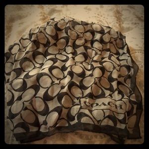 Coach | Accessories | Coach Signature C Silk Scarf | Poshmark